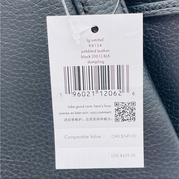 kate spade | Bags | Kate Spade Large Dumpling Satchel Crossbody Bag ...